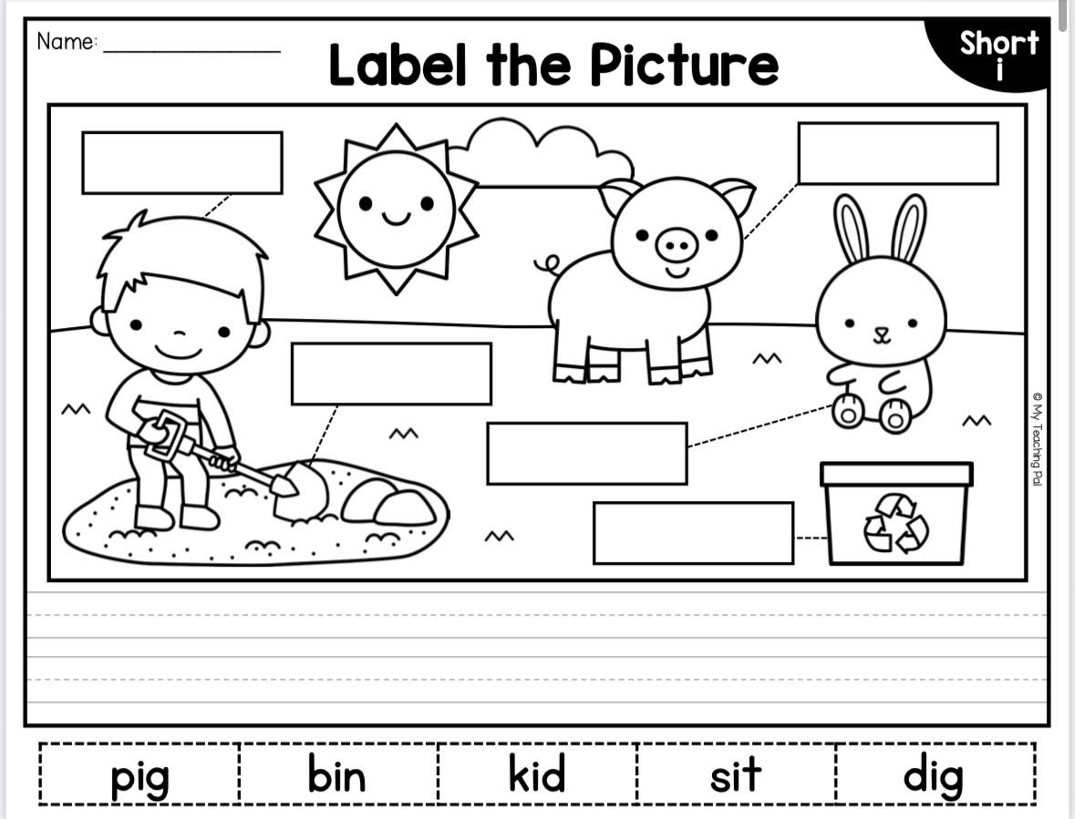 My - Comment LABEL for the link to this phonics-based labeling ...