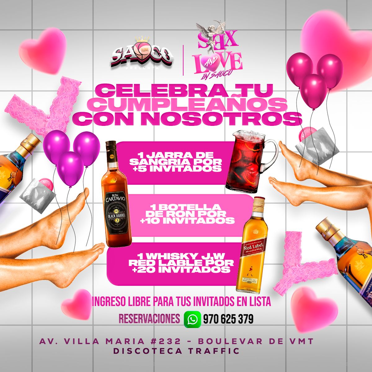 Saoco 📅 Sex And Love In Saoco 📅 🎈 Celebra Tu Cumpleaños Con Nosotros