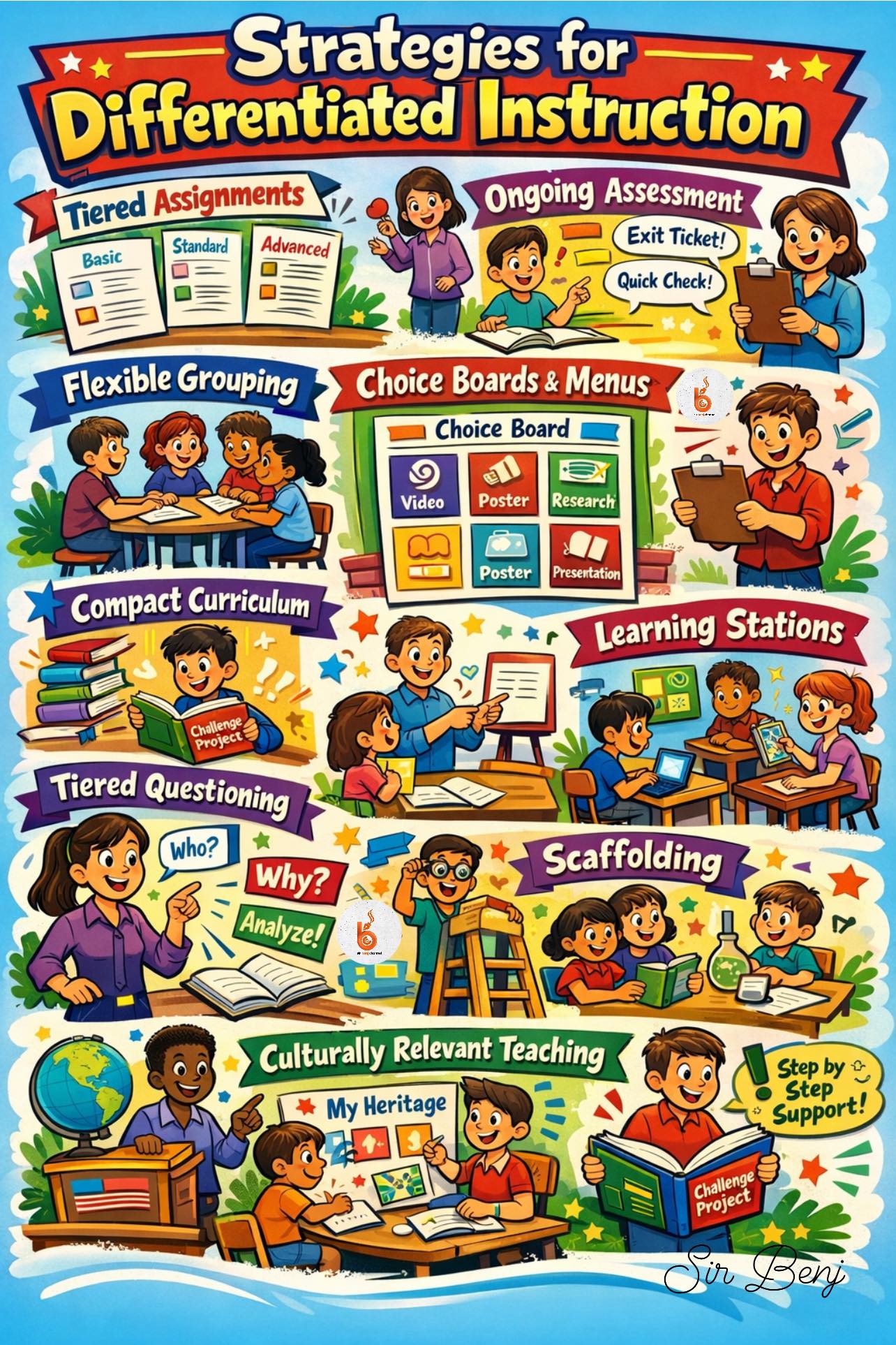 Sir Benj - STRATEGIES FOR DIFFERENTIATED INSTRUCTIONS 1.... | Facebook