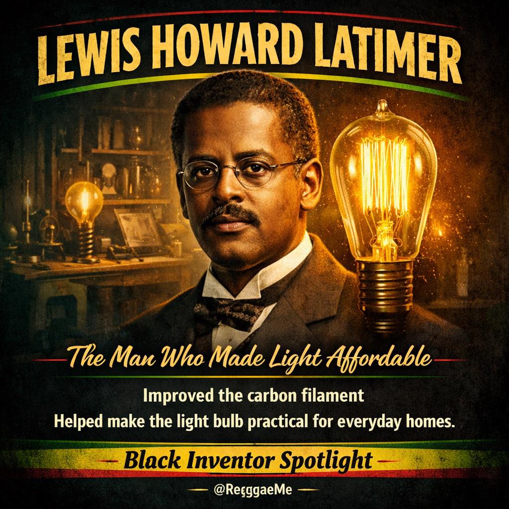 ReggaeMe - 💡 Black Inventor Spotlight Before electricity lit the world ...