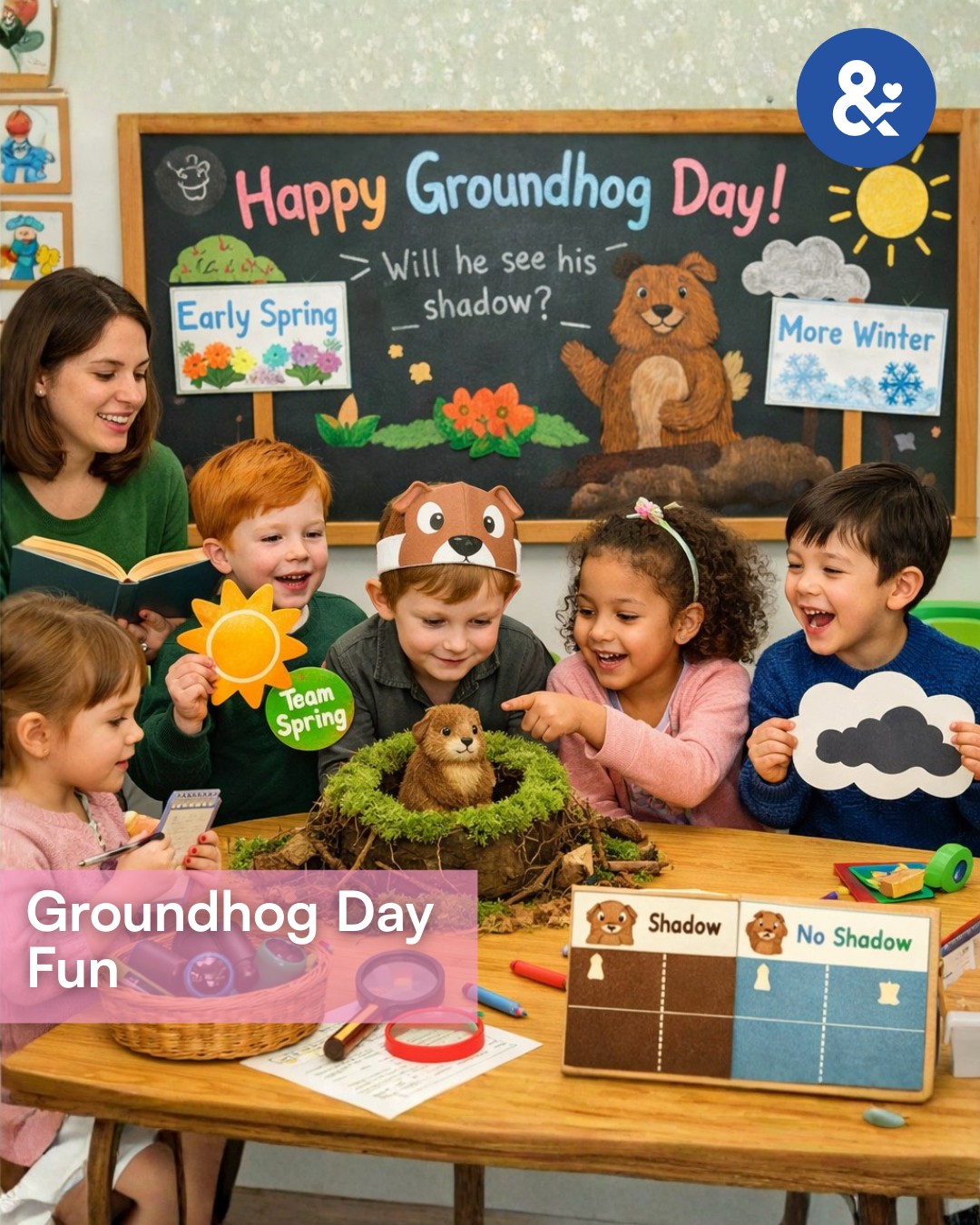Safari - 🦫🌤️ Groundhog Day Fun at Safari Kid Preschools! 🌤️🦫 Today, our ...
