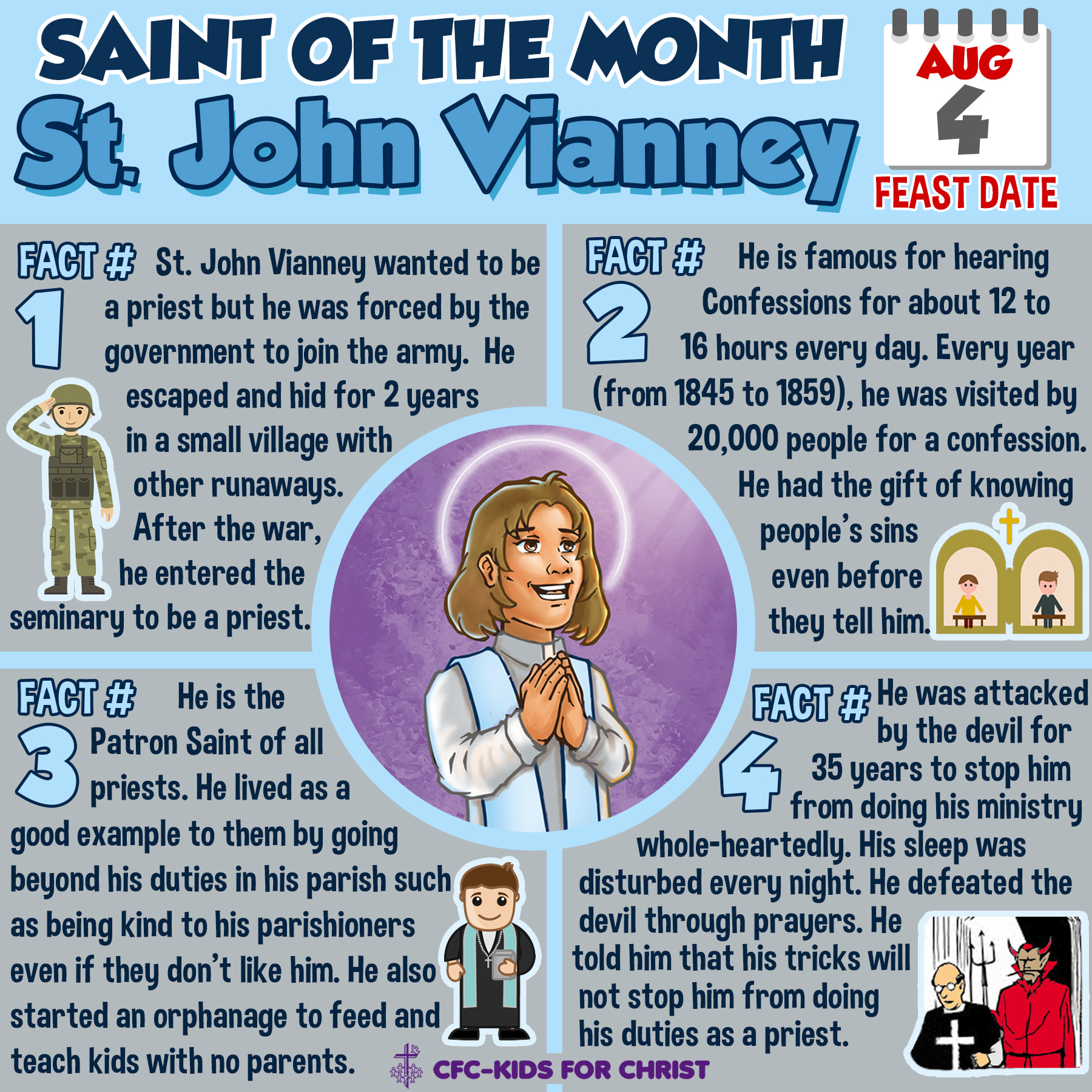 In honor of St. John... - CFC Kids For Christ - MM North B