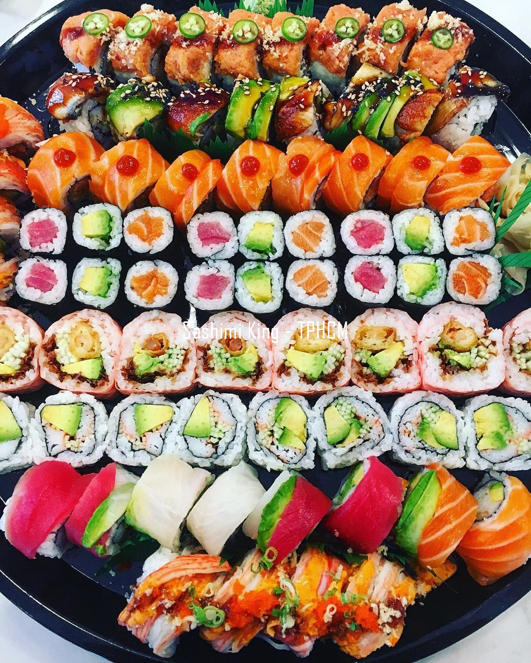 Tổng Hợp Các Set Sushi Có Giá Dưới Sashimi King Tphcm