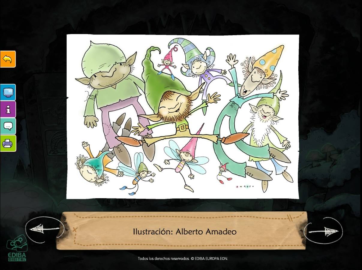 EDIBA - Los duendes: Actividad para recorrer y reconocer...
