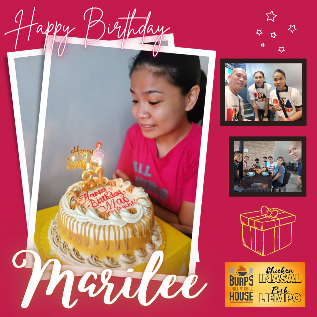 Happy Happy Birthday Burps Chicken Inasal And Pork Liempo