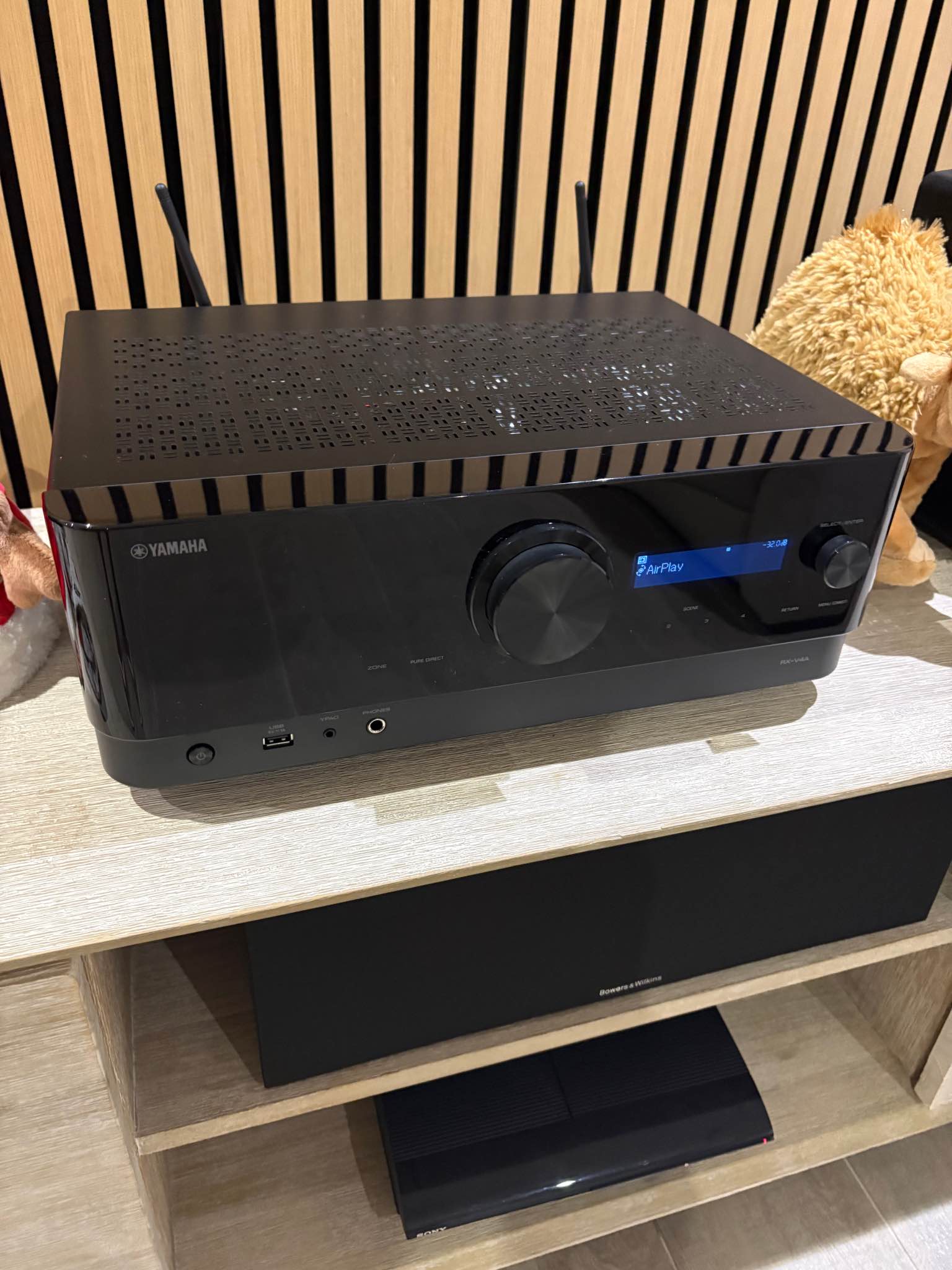 New Yamaha Rx V4a Avr Amplifier Streaming 52 Surround Airplay And
