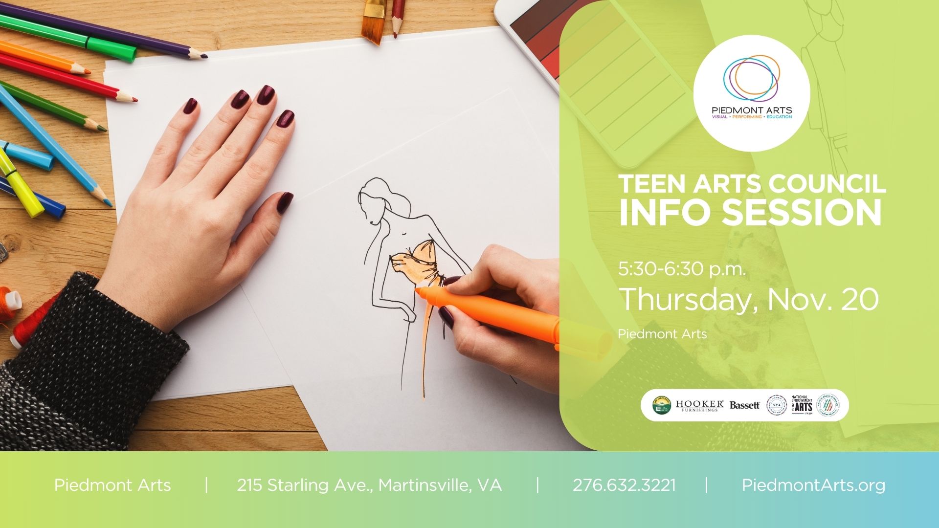 Teen Arts Council Info Session