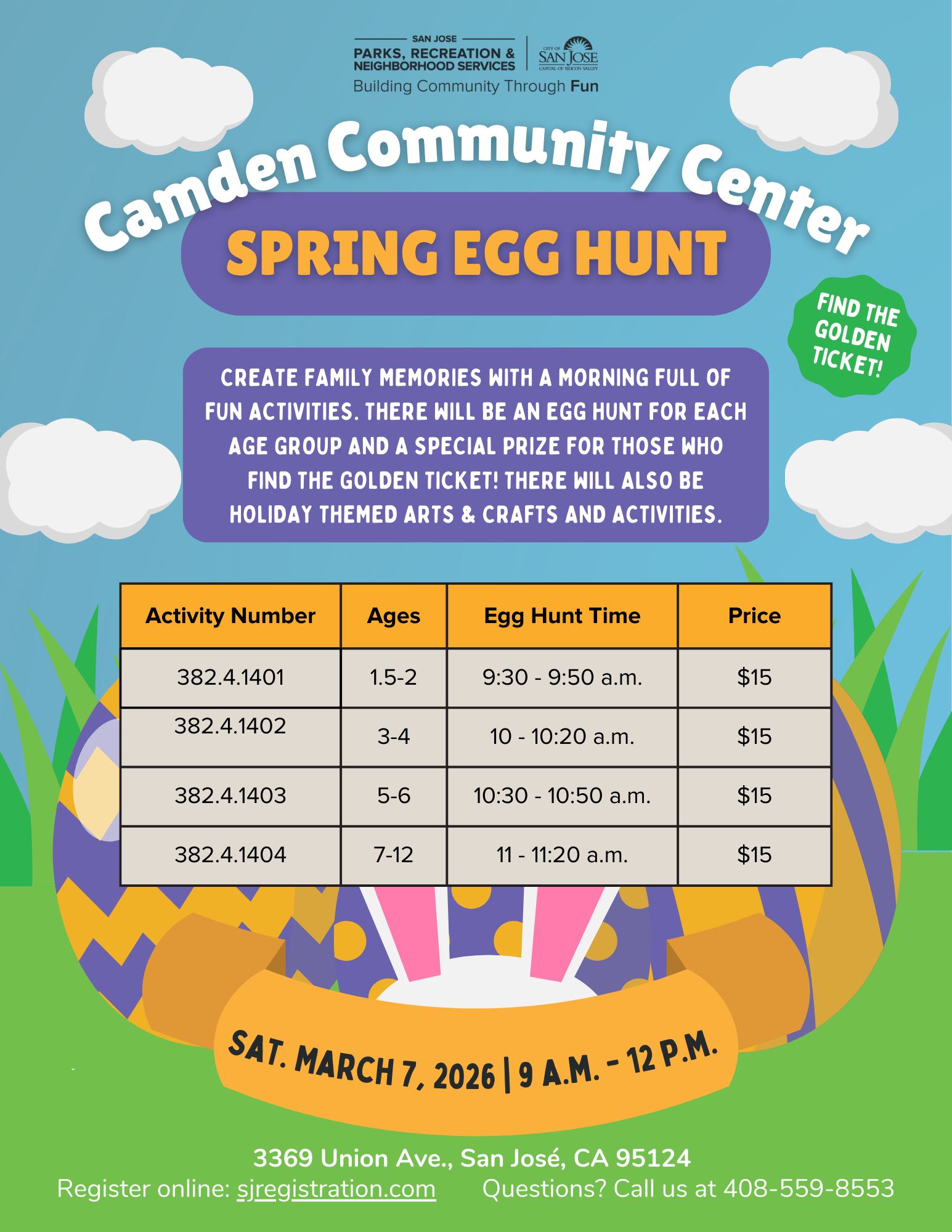 Spring Egg Hunt 2026
