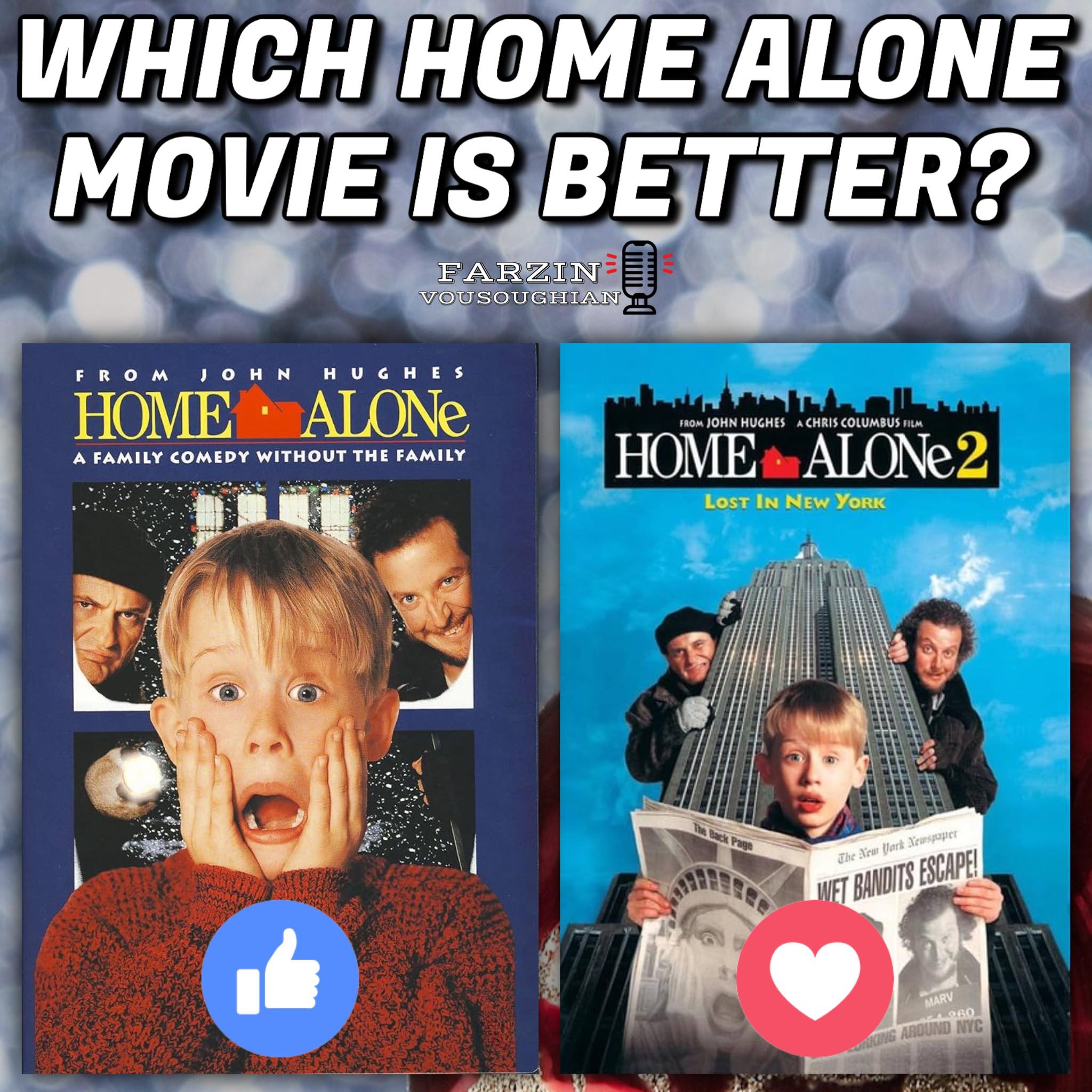 Farzin - Which Home Alone do you like better? 🎄🎅🎬 | Facebook