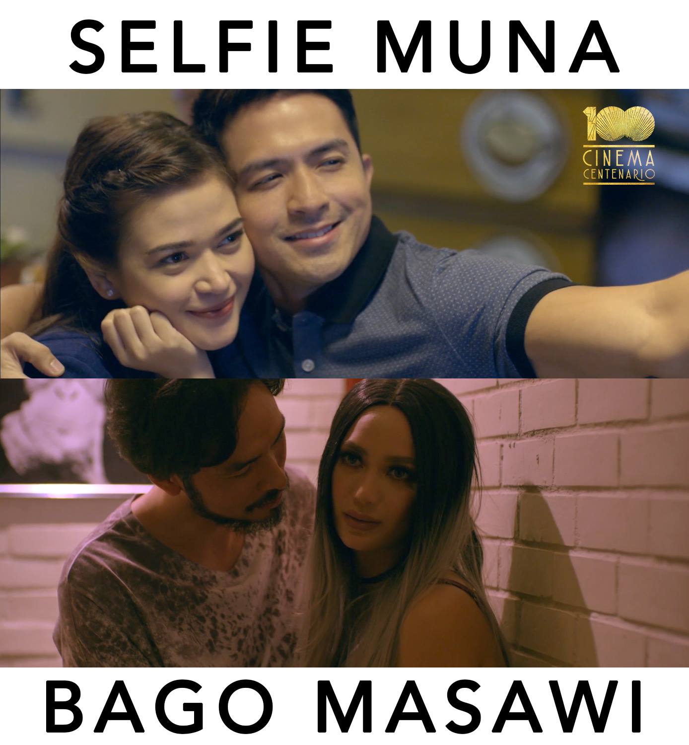 Selfie Muna Bago Masawi Panoorin Ang Cinema Centenario