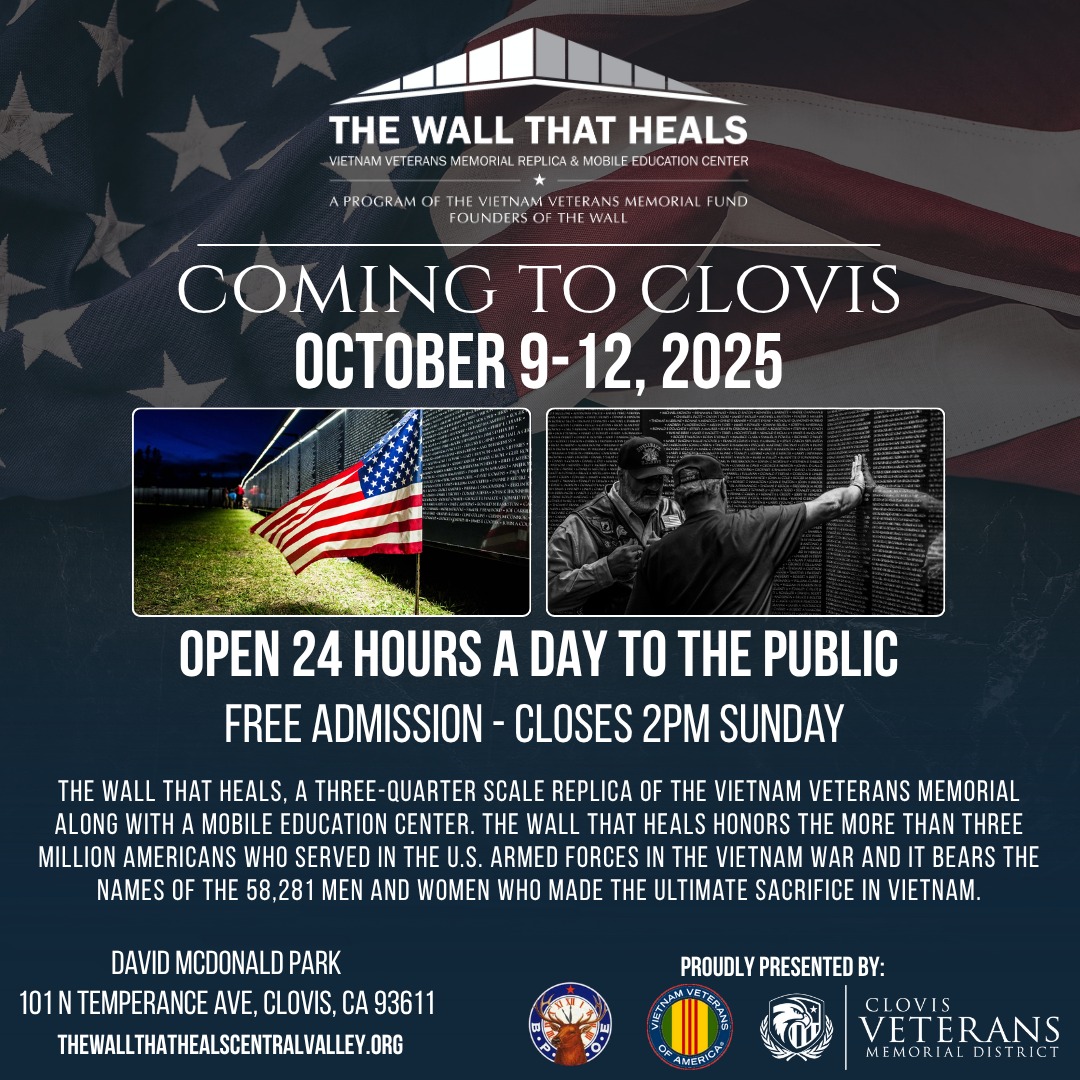 Remembering - The Wall That Heals, a powerful replica of the Vietnam ...