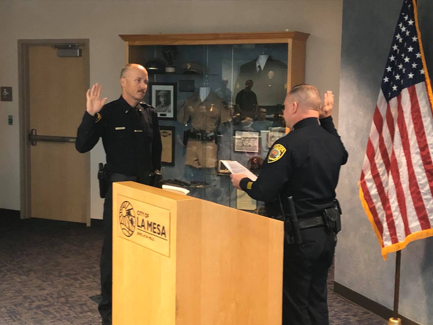 Congratulations To The Newly La Mesa Police Department