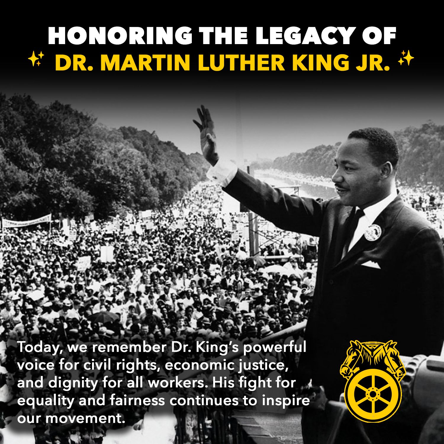 Honoring the Legacy of Dr. Martin... - Teamsters Local 986 | Facebook