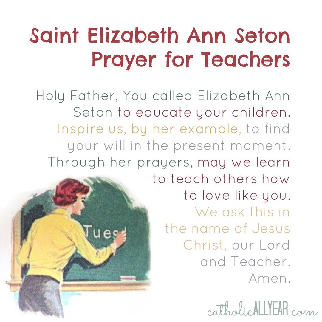 Kendra - Happy Feast of St. Elizabeth Ann Seton! St. Elizabeth Ann ...