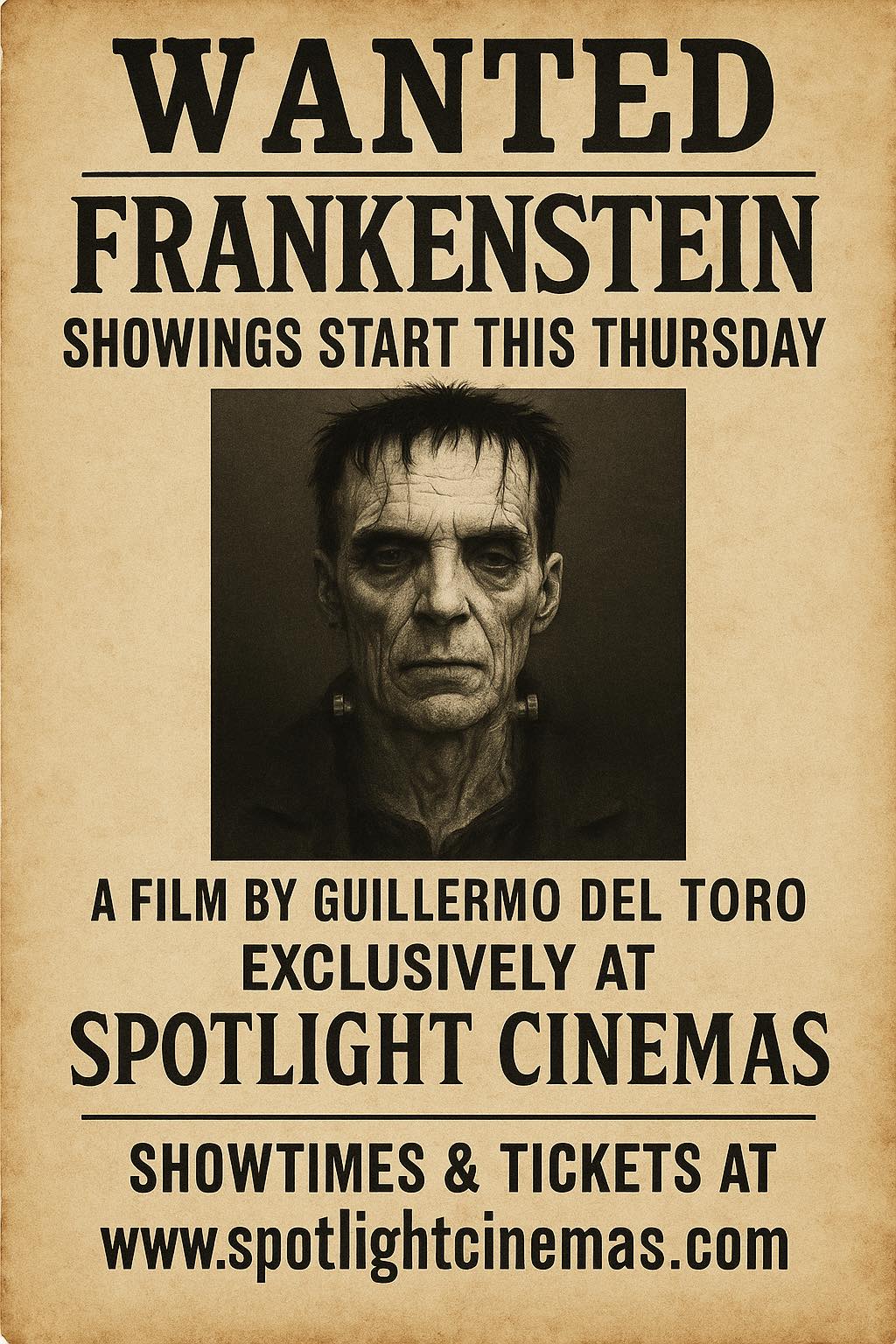 Spotlight - 🧟‍♂️ WANTED: FRANKENSTEIN 🧟‍♂️ The monster is loose… and he ...