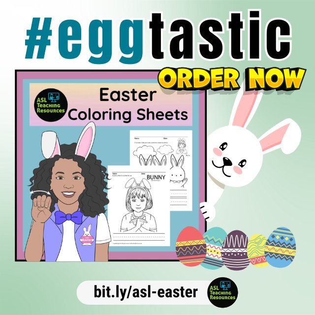 🖍️📝 Explore language with ASL... - ASL Teaching Resources | Facebook
