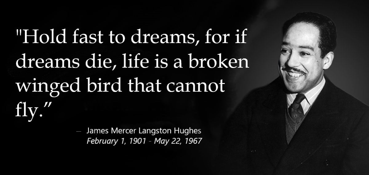 OIC - Happy Birthday Mr. Hughes! James Mercer Langston Hughes was an ...