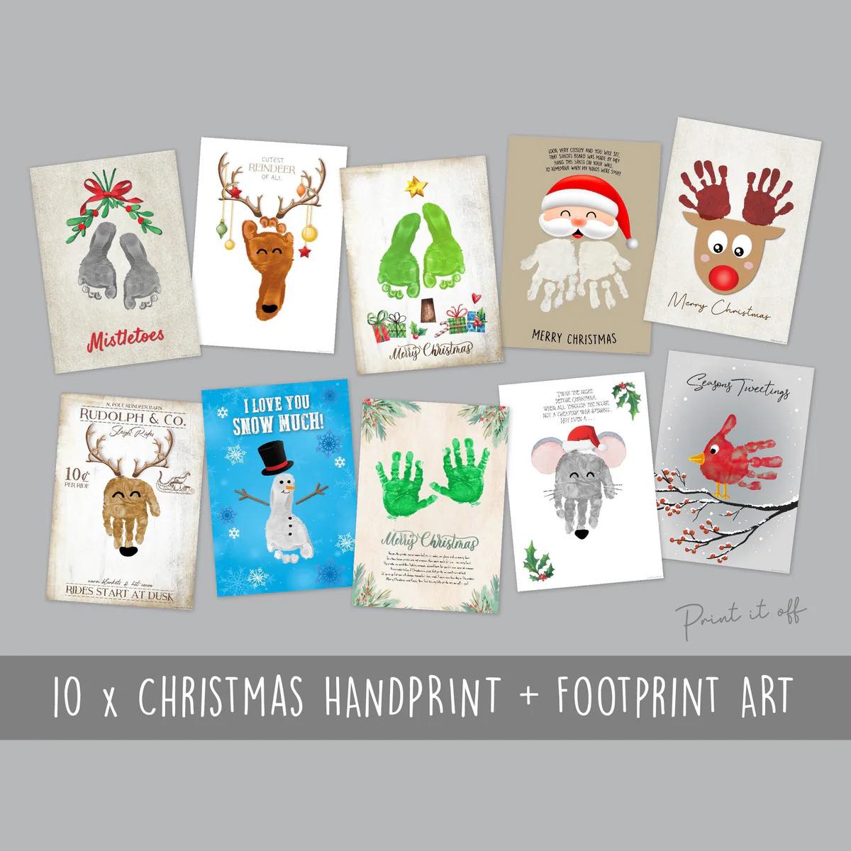 Print.it... - Print.it.off Handprint + Footprint Art Made Easy