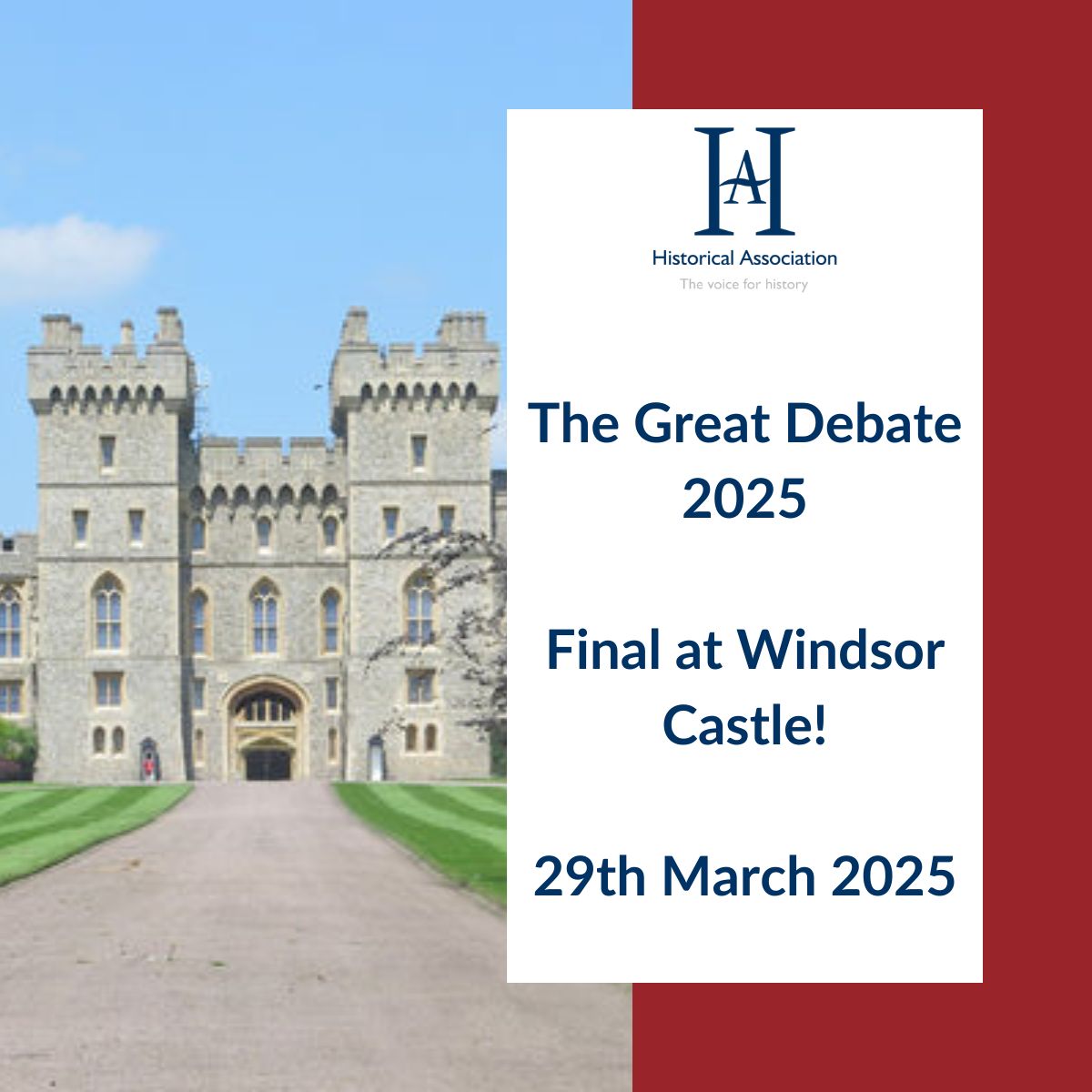 The Historical - 🎤 The Great Debate 2025 – Final at Windsor Castle ...