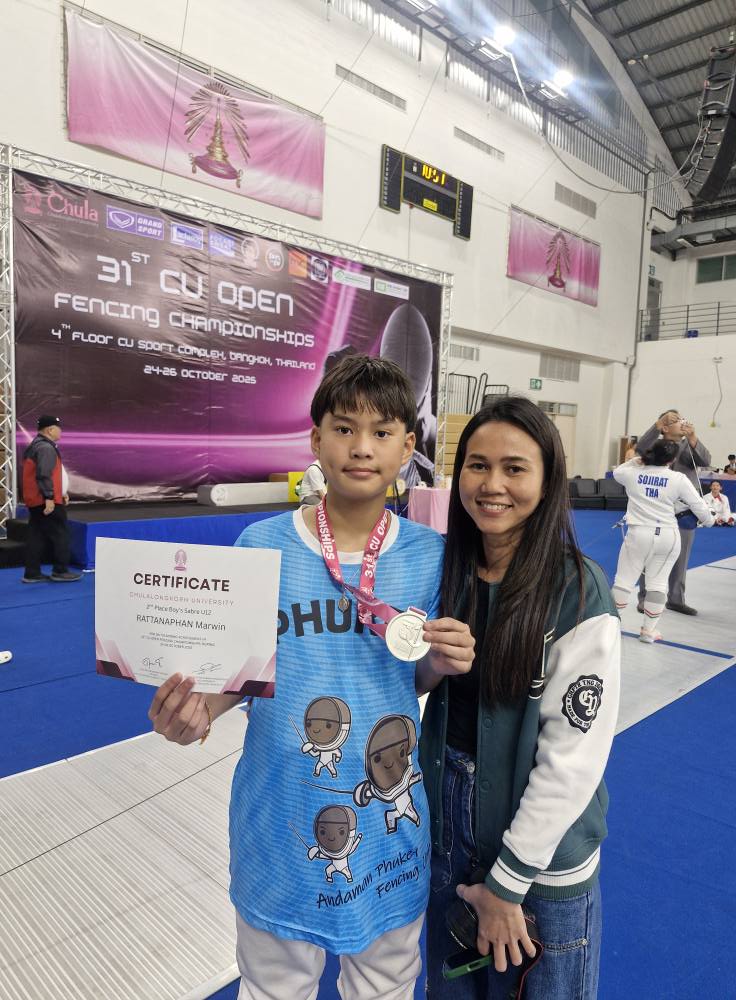 Andaman Andaman Phuket Fencing Club รับสอนกีฬาฟันดาบสากล