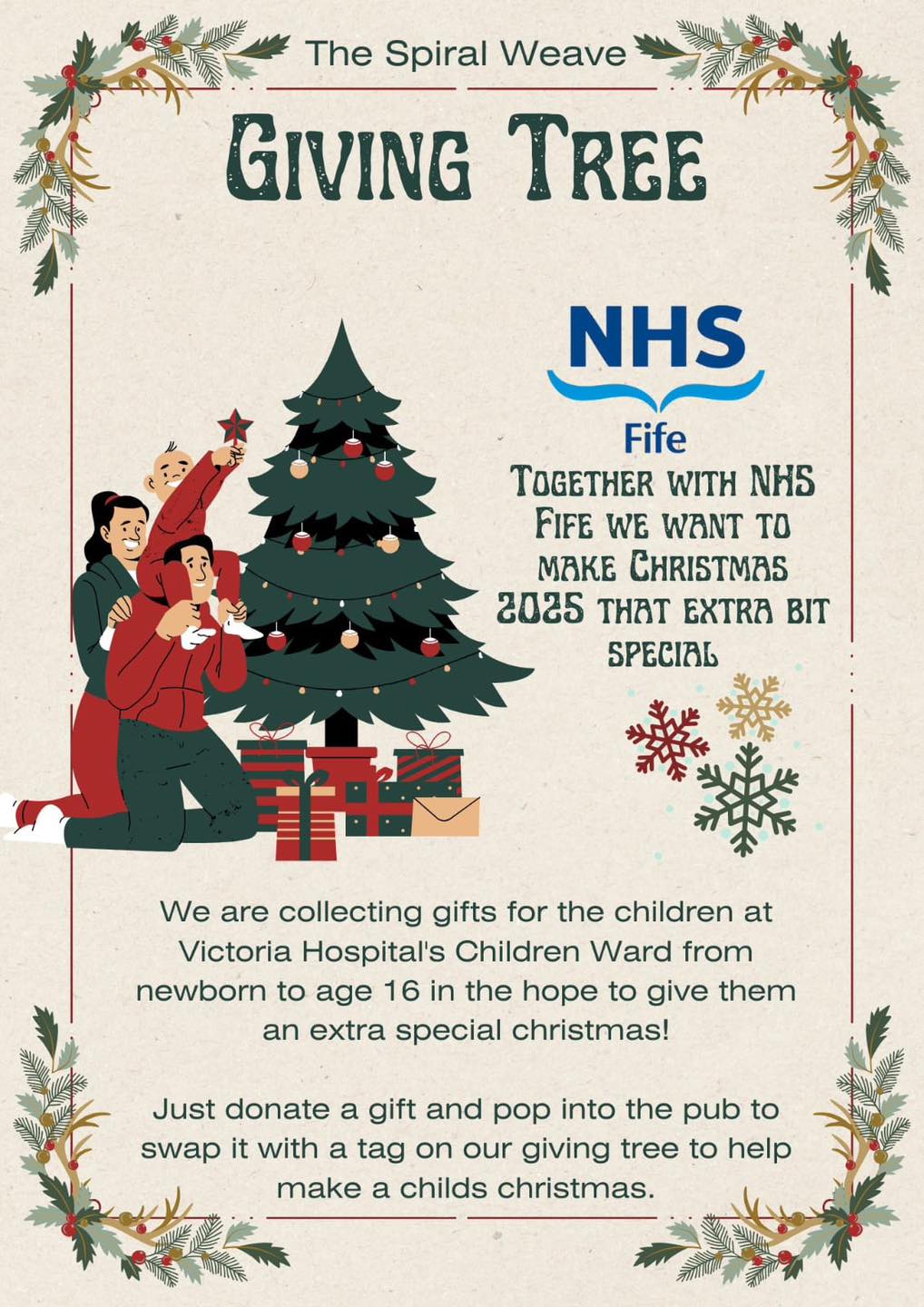 The Spiral - 🎄 Christmas Giving Tree at The Spiral Weave! 🎅 ️ We’re ...