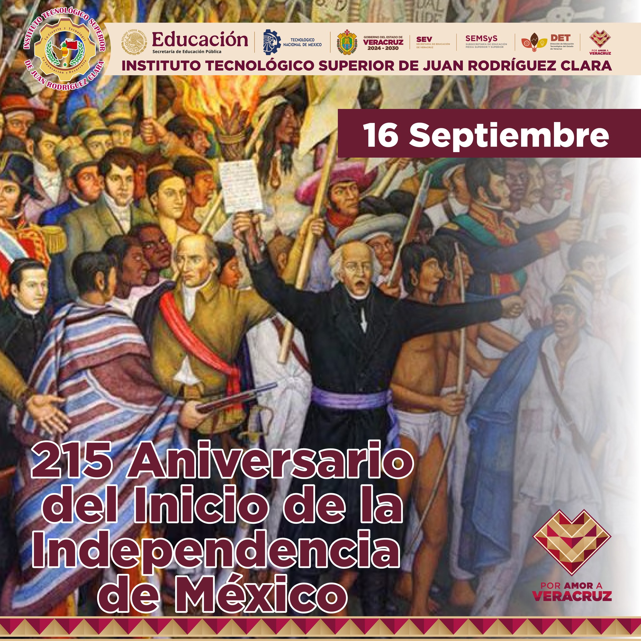 TECNM - 🛑 La madrugada del 16 de septiembre de 1810, El cura Don Miguel ...
