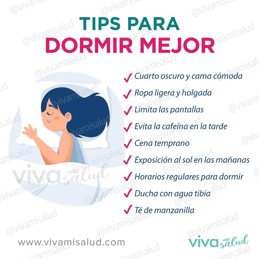 Viva Mi Salud ¿quÉ Puedo Hacer Para Dormir Mejor⁣ 💤