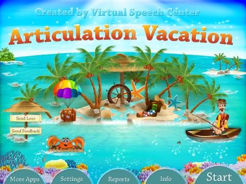 The Articulation Vacation app is... - Virtual Speech Center | Facebook
