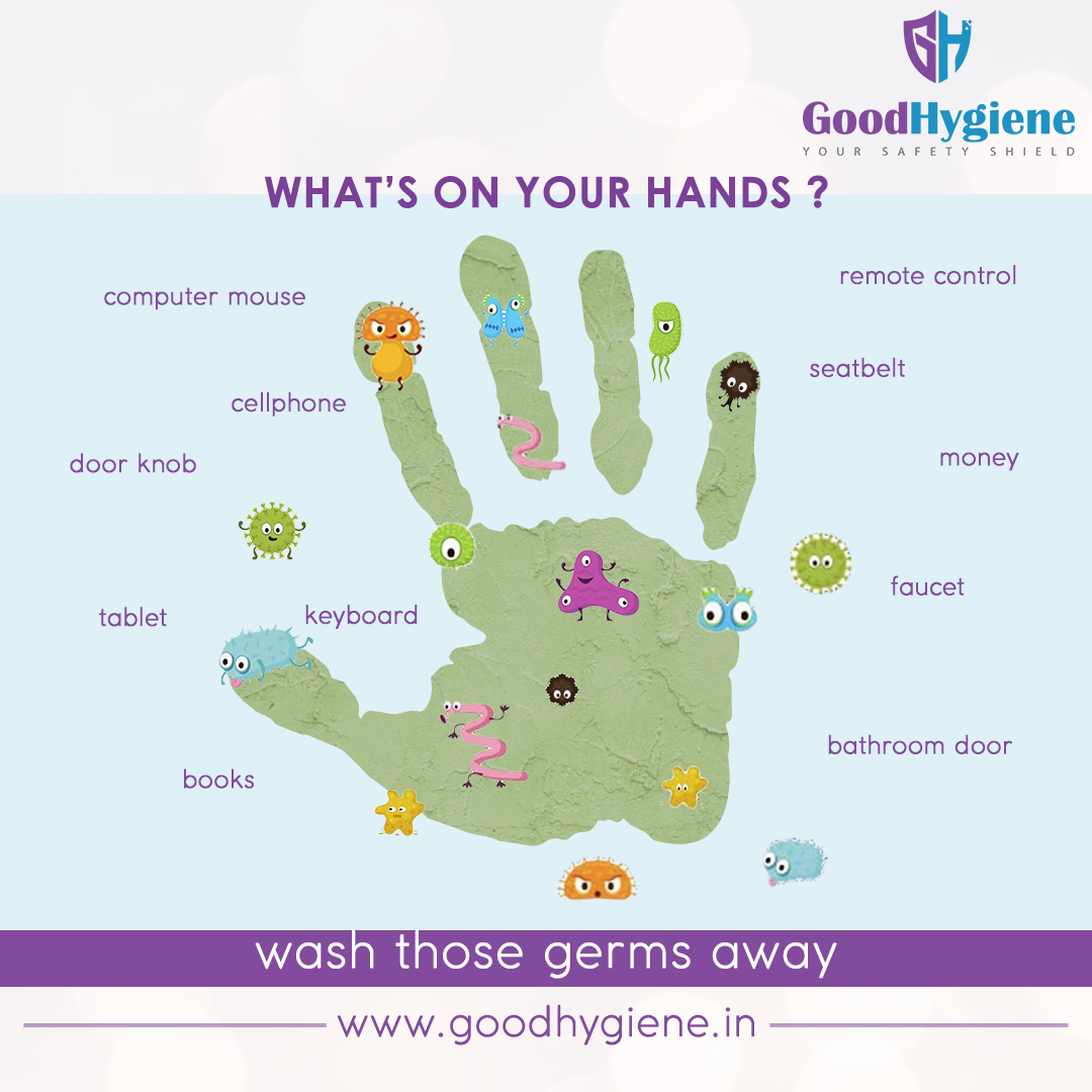 Goodhygiene - We're estimated to have around 1,500 bacteria living on ...