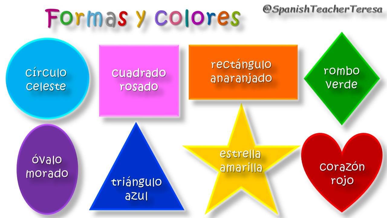 Spanish Classes - #colores #formas #español #shapes #colors #Spanish ...