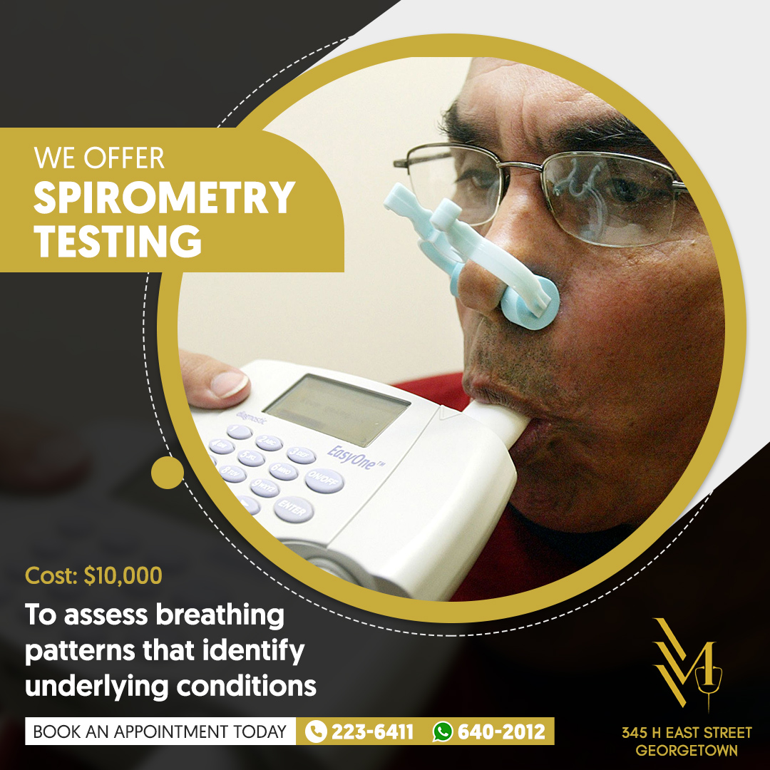 A Spirometry Test Is Done To Executive Medical Clinic