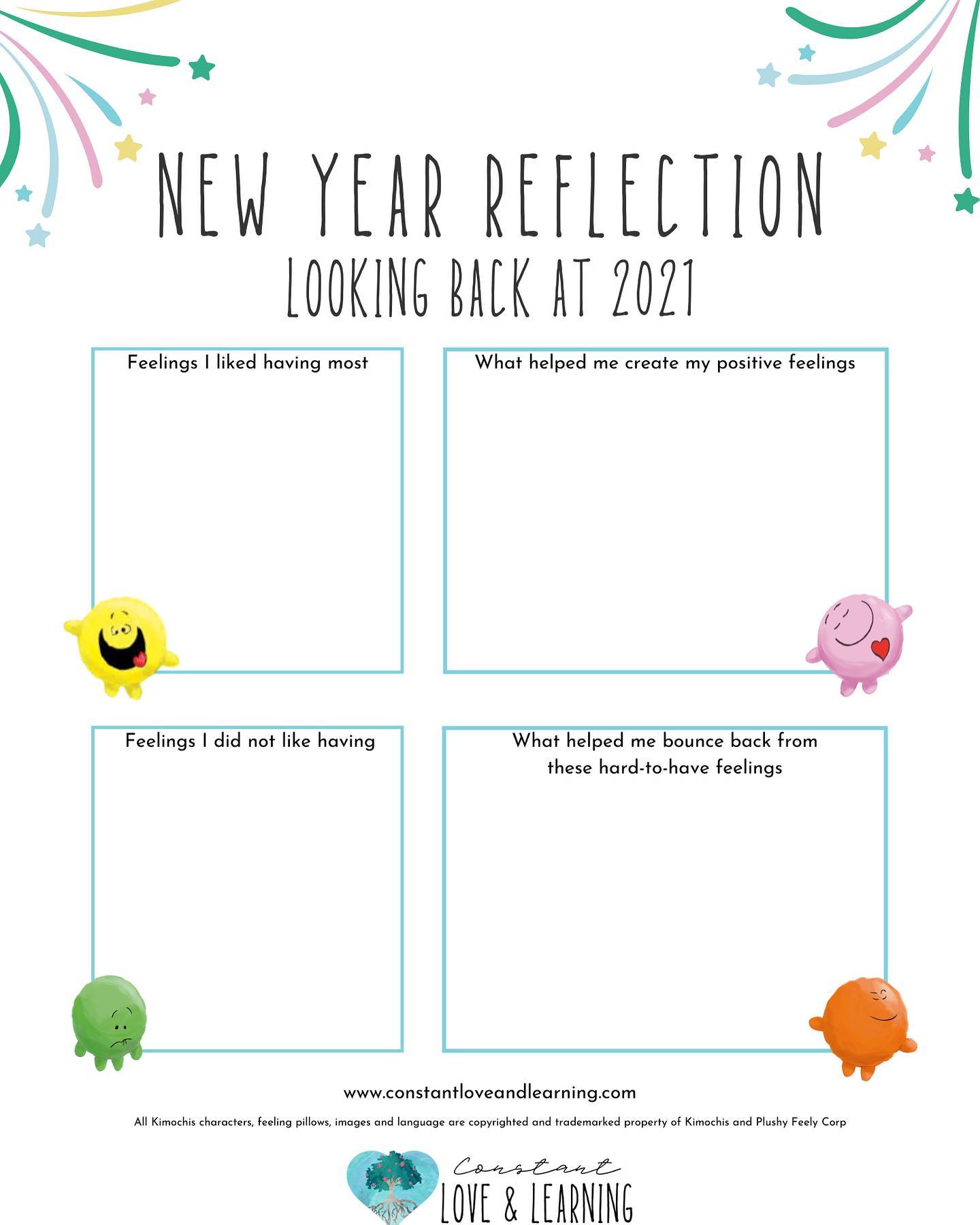 New Year SEL Activity with a... - Constant Love and Learning