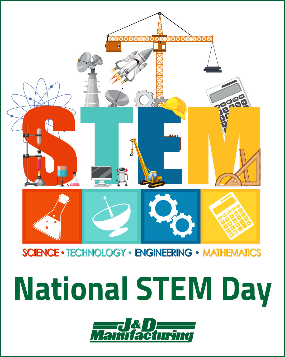J&D - What is National STEM Day? Why do we love it so much? Today we ...