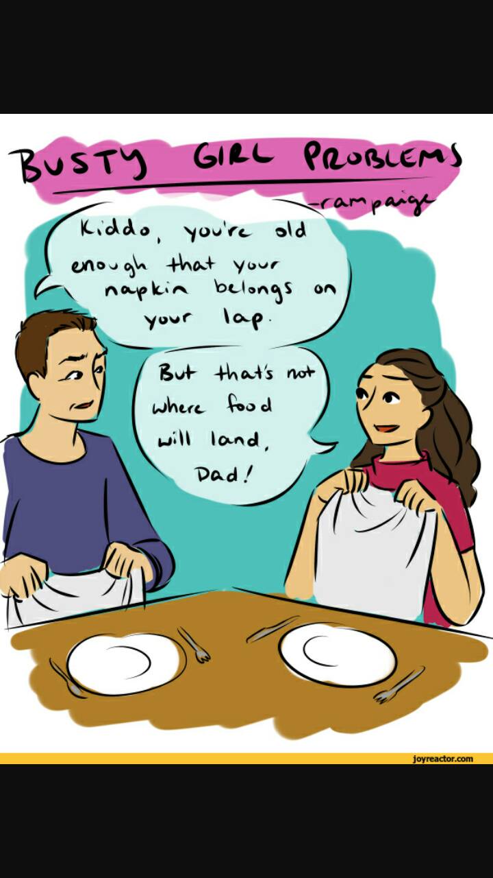 Busty Girl Problems