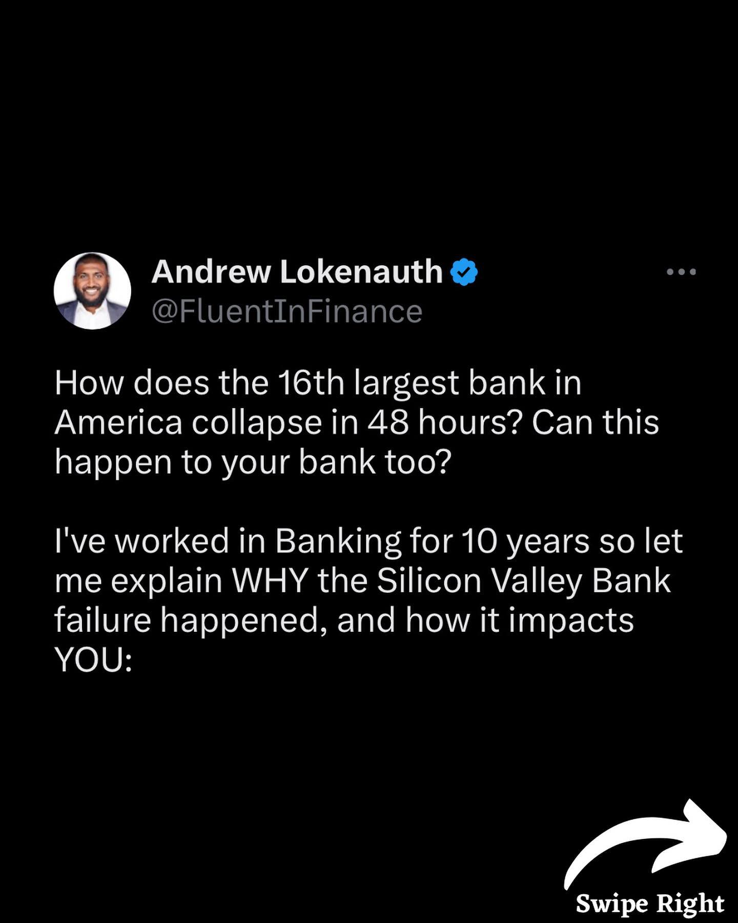 Silicon Valley Bank Failure... - The Finance Newsletter .com
