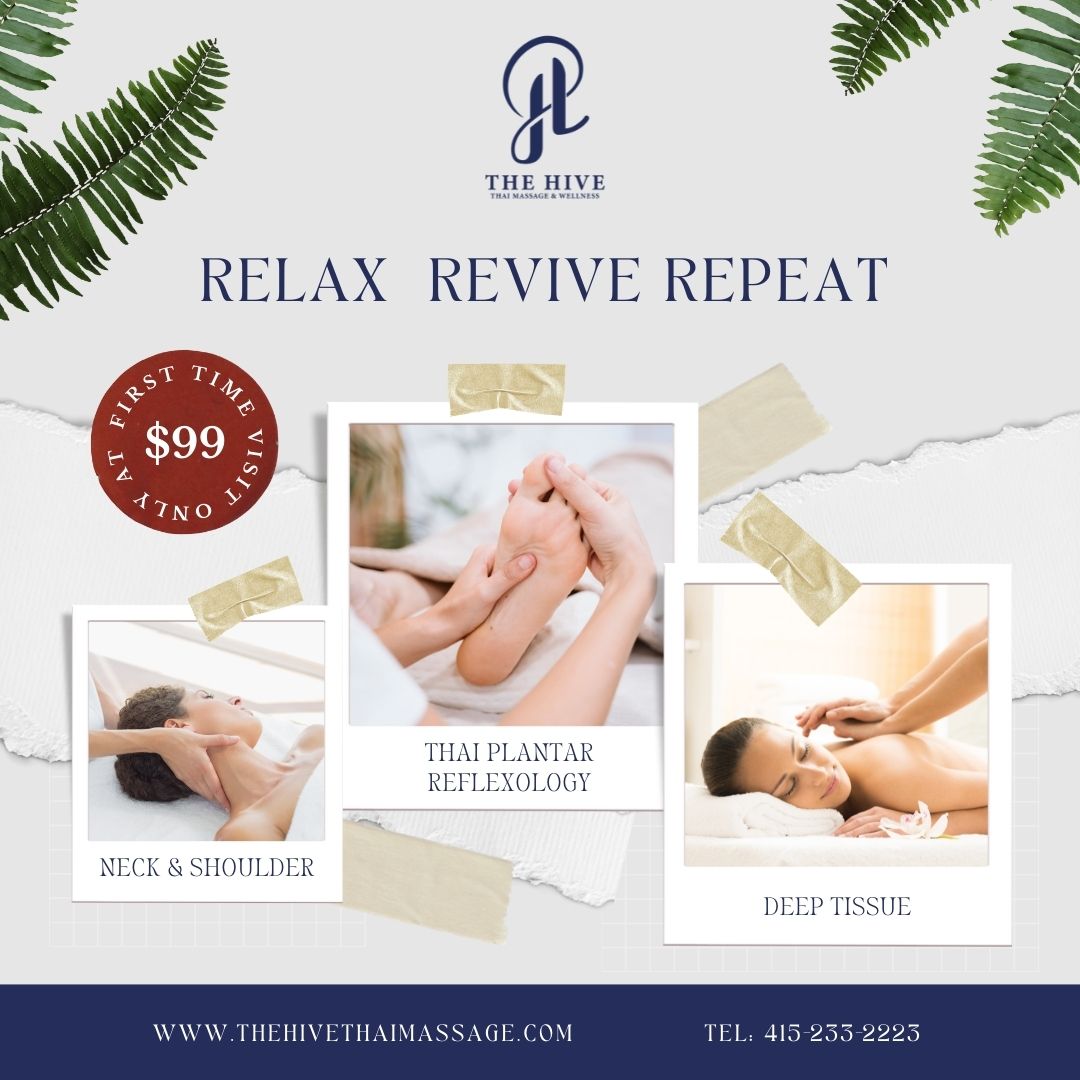 Come And Experience One Of Our The Hive Thai Massage