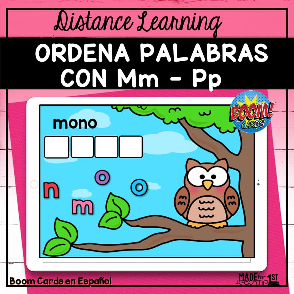 🌟 Nuevo 🌟 Boom Cards para ordenar... - Made for Teaching 1st | Facebook