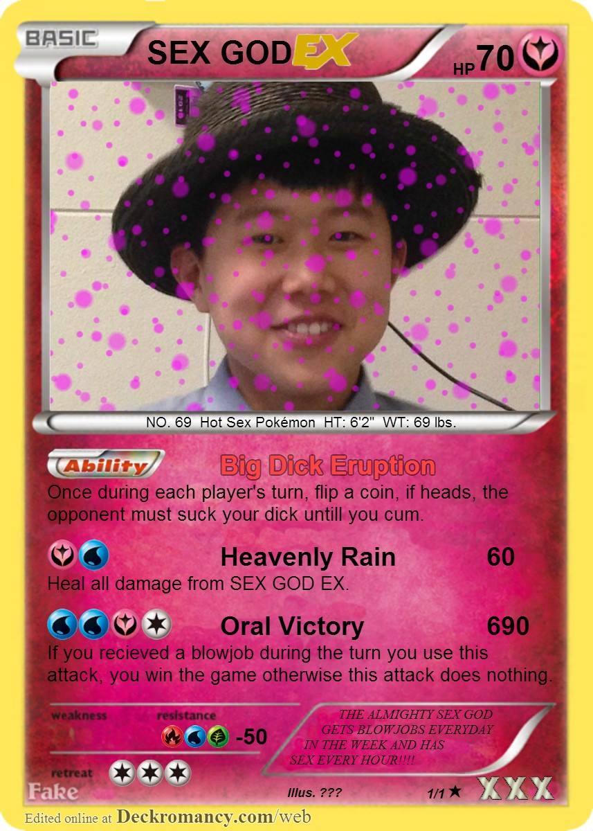 Sex God Yall Like Pokemon So Much I Bet You Cant Even Tell What Type