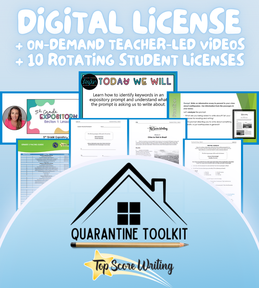 Our new Quarantine Toolkit is an... - Top Score Writing, Inc.