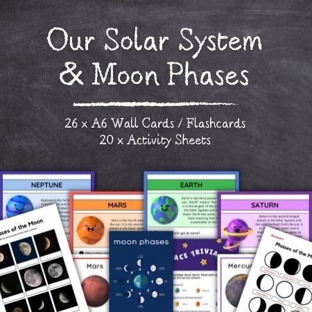 Our Solar System | Moon... - The Early Learning Toolbox