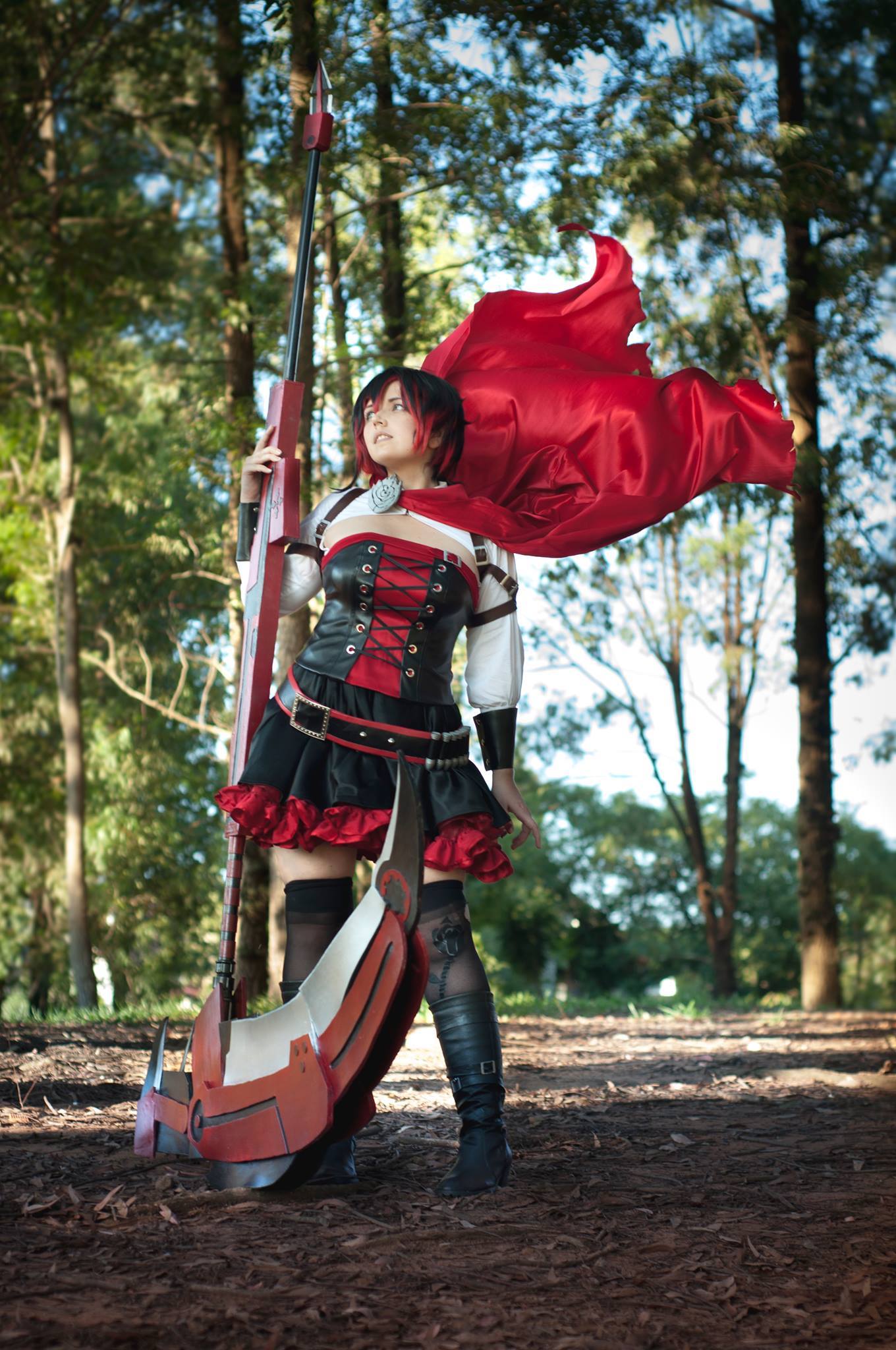 The Art Of Cosplay Ruby Rose From Rwby Cosplayer Mayus Velvet Room