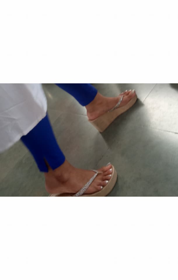 Candid Indian Feet And Nails