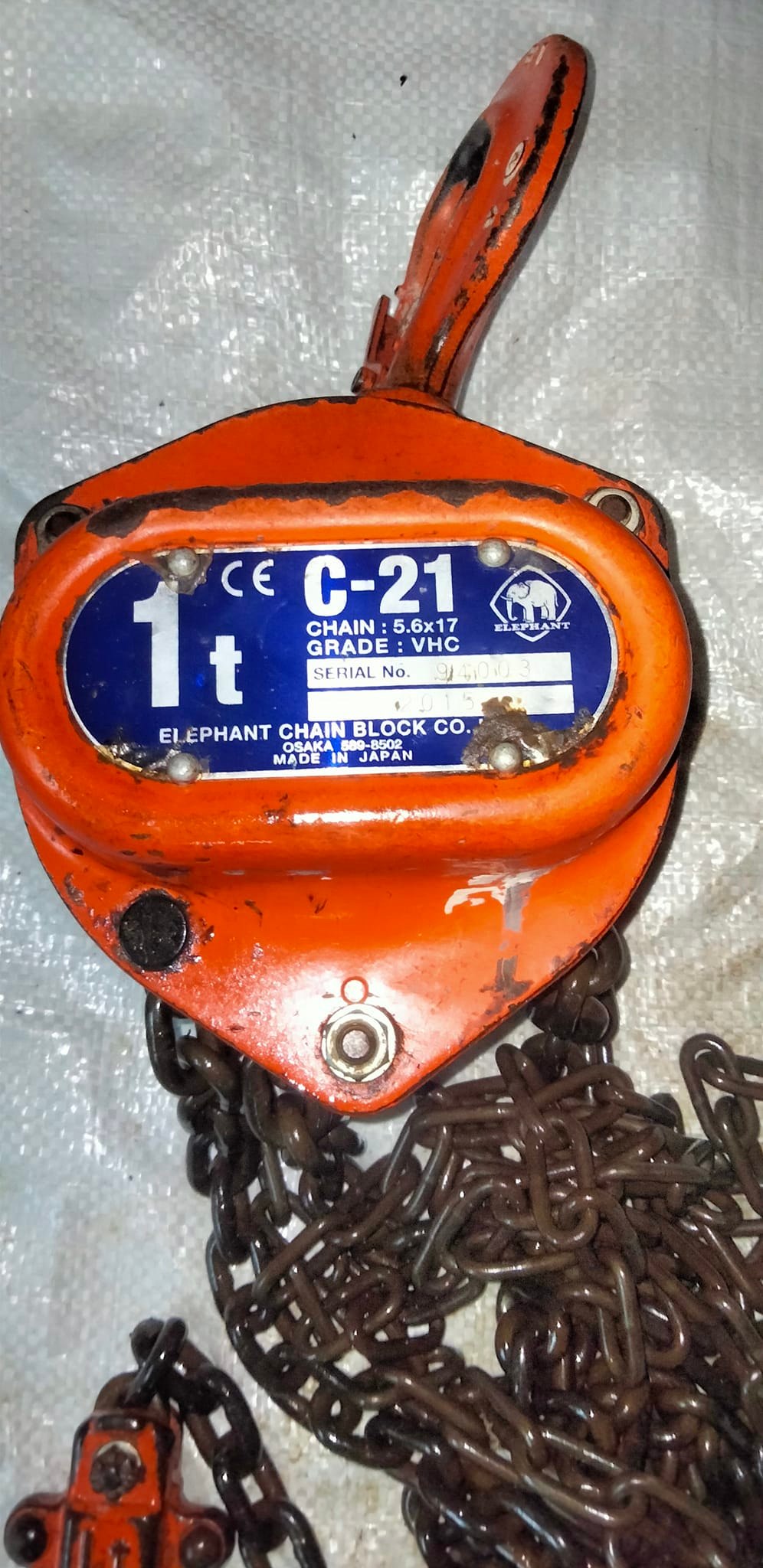 รวมพลคนรักเครื่องมือ Workshop ลอกโซ่ สาว ยี่ห้อตาช้างรุ่น C21 ตัวเล็ก 7869