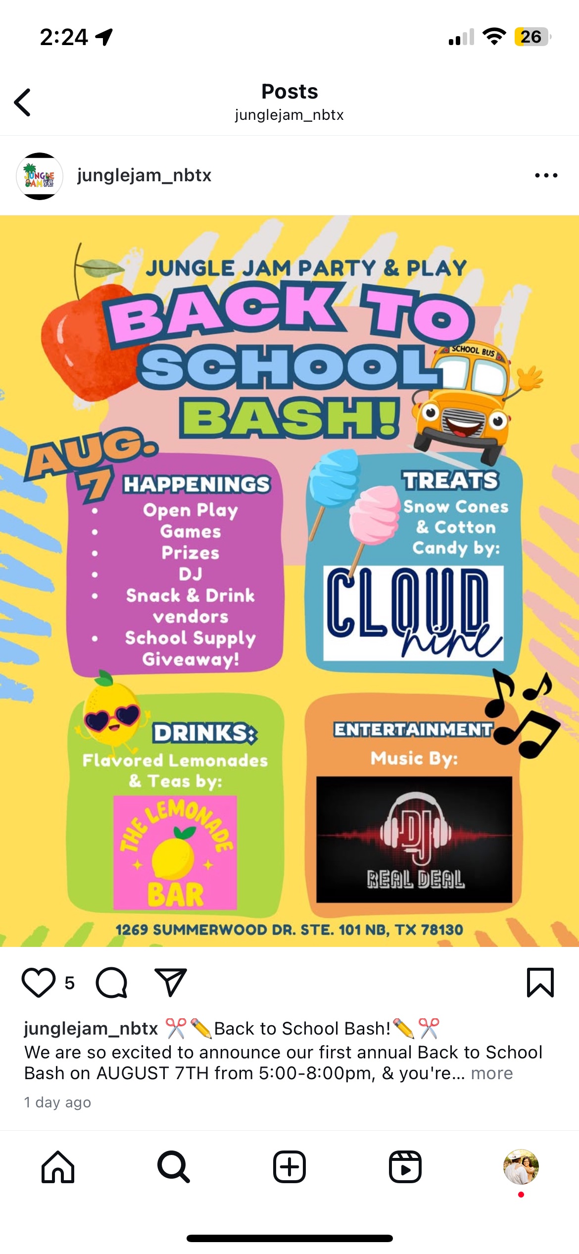 Back to School Bash! ️📚