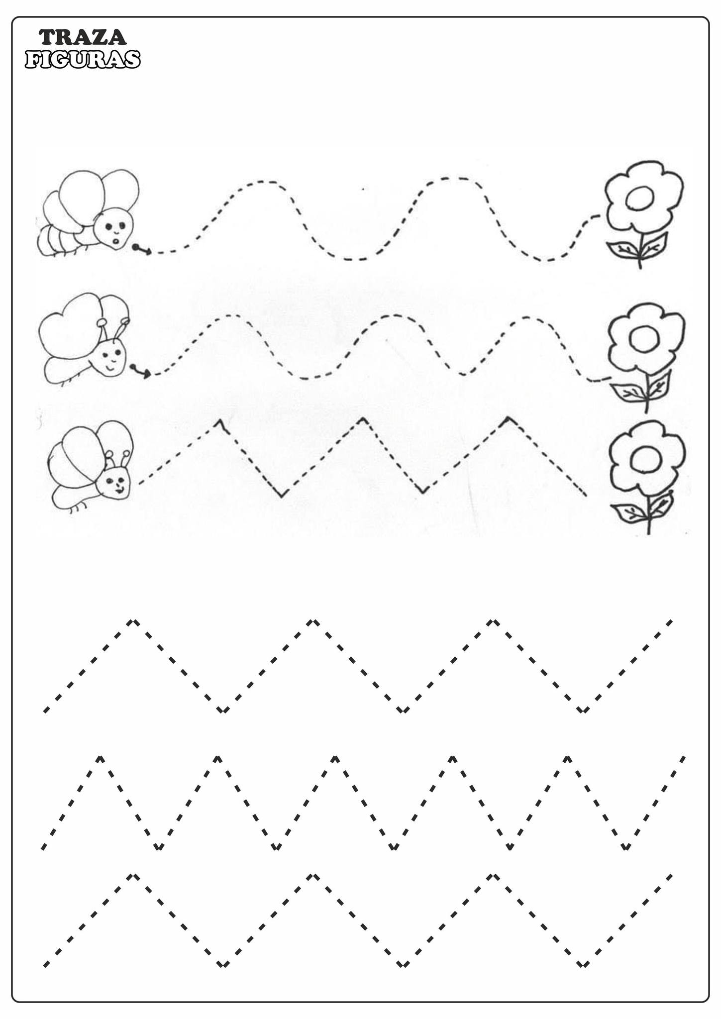 Hojas de grafomotricidad... - Material Educativo para Docente | Facebook