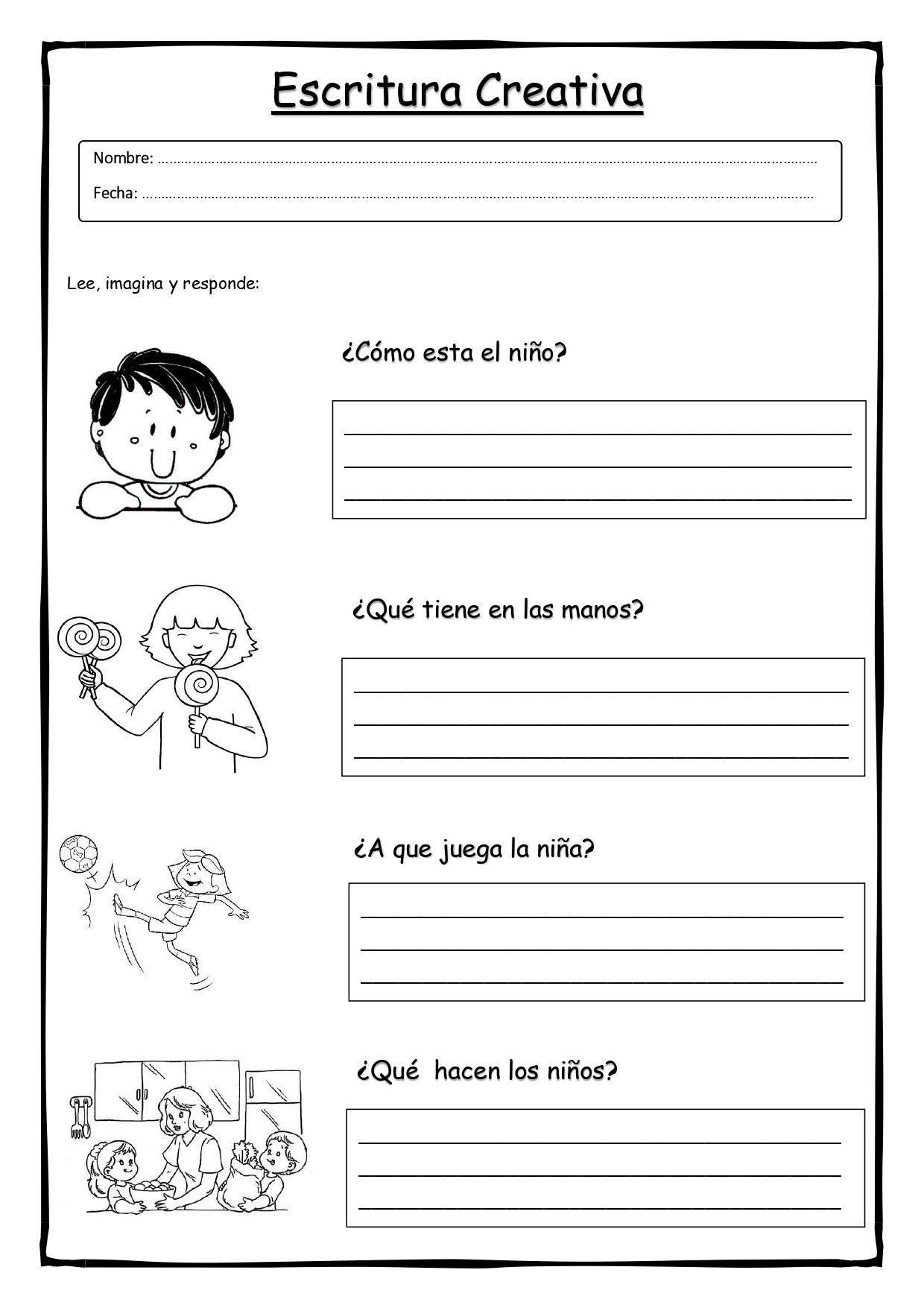 ⭐Cuadernillo de trabajo ESCRITURA... - Material para maestros