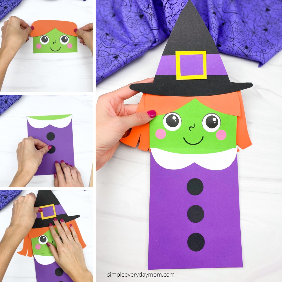 PAPER BAG WITCH PUPPET Grab the... - Simple Everyday Mom | Facebook