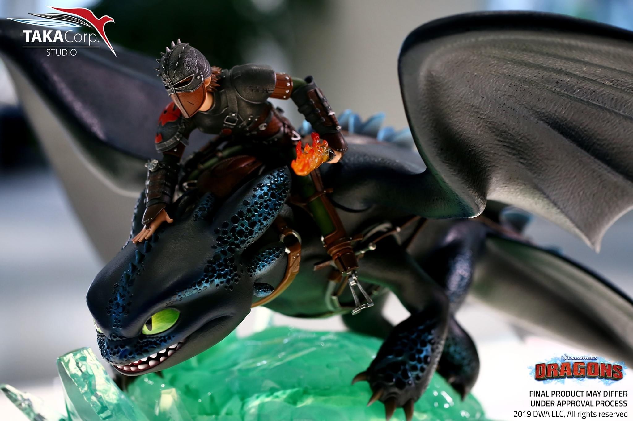 Toothless And Hiccup 1 6 Speculative Fiction Collectibles