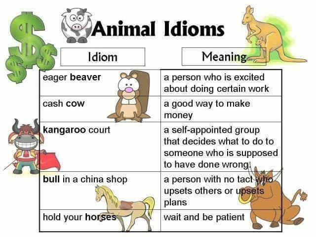 English learning corner for students