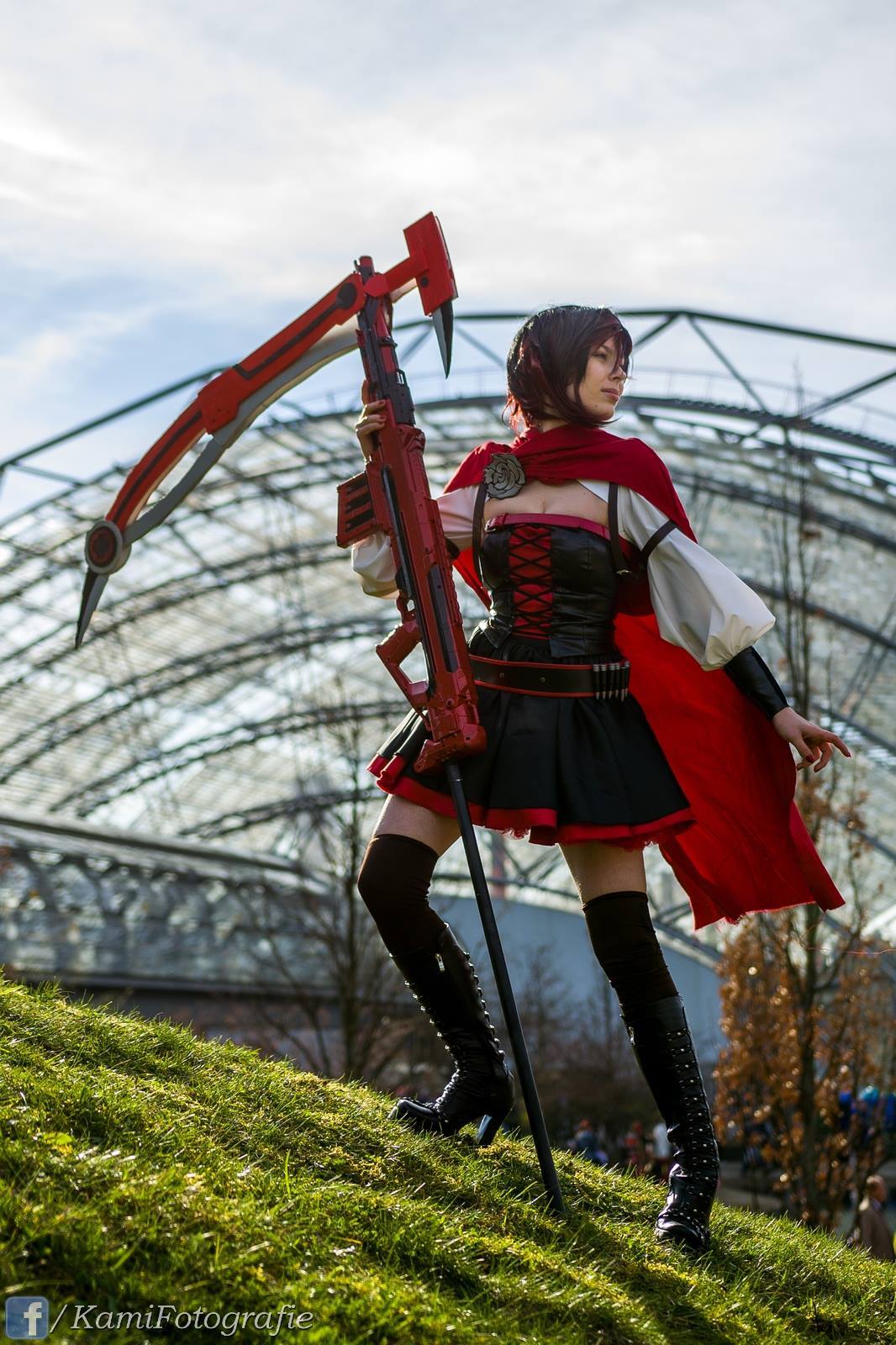 The Art Of Cosplay Ruby Rose From Rwby Cosplayer Chromecosplay